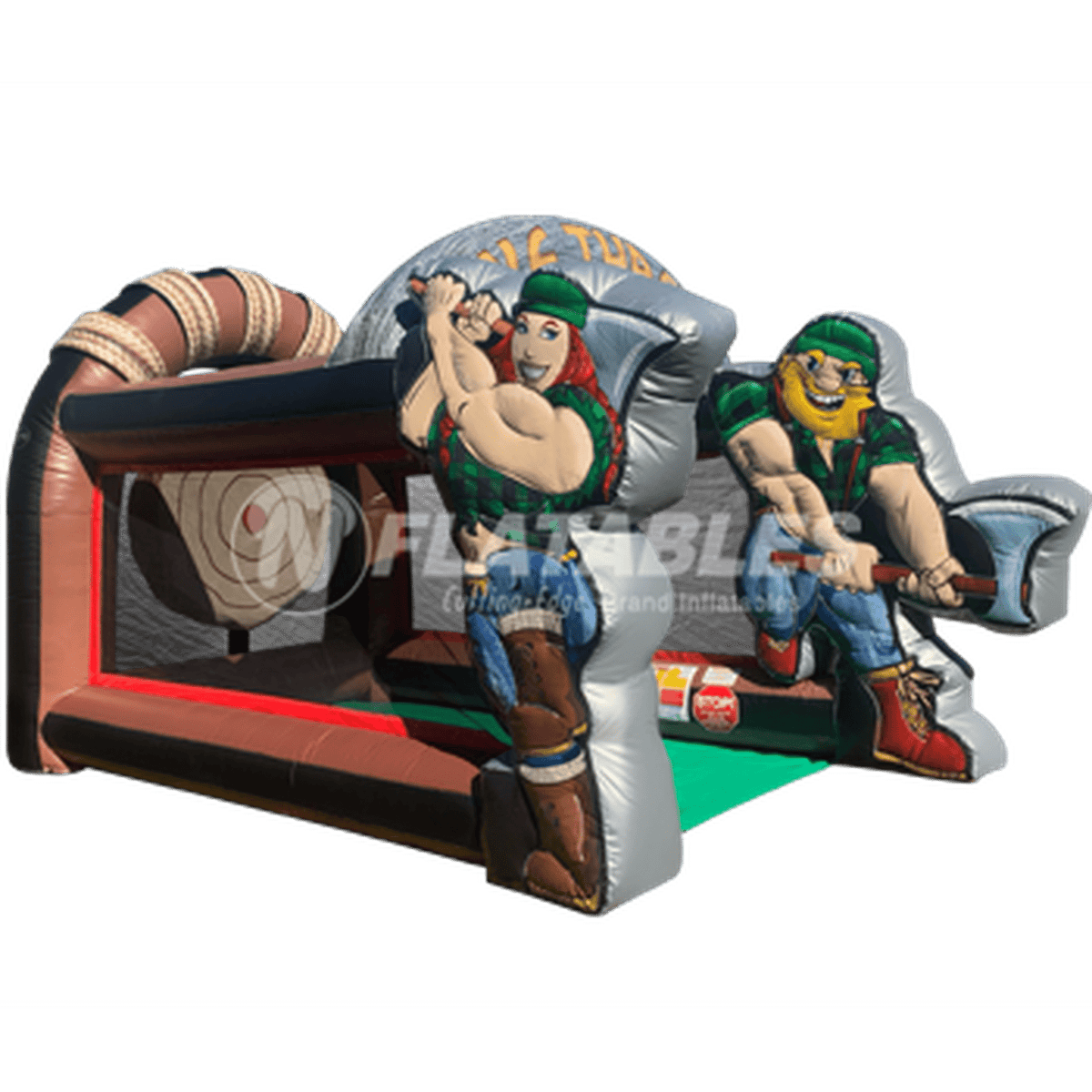 Inflatable Lumberjack Axe Throw (Single) — Beyond Tent