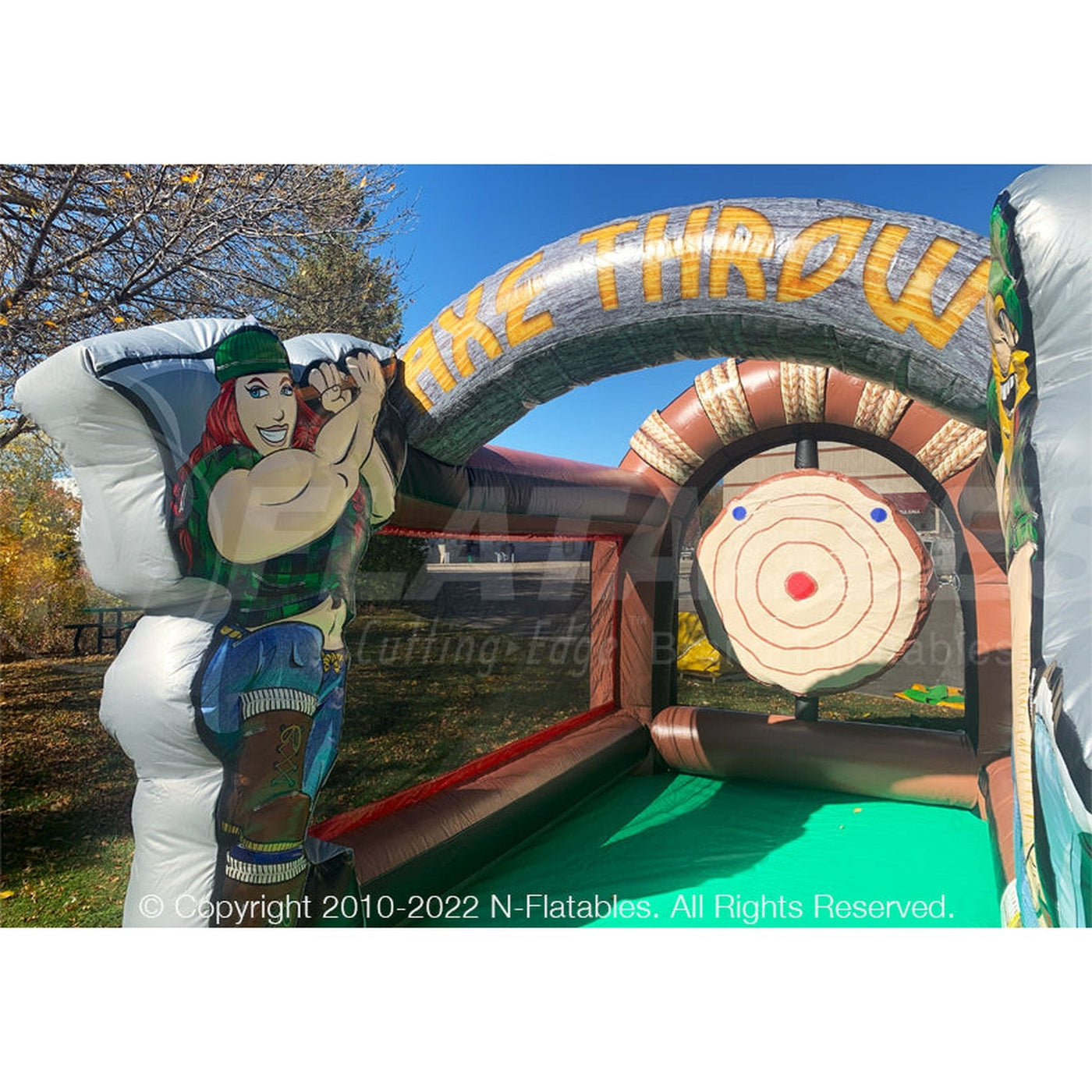 Inflatable Lumberjack Axe Throw (Single) — Beyond Tent