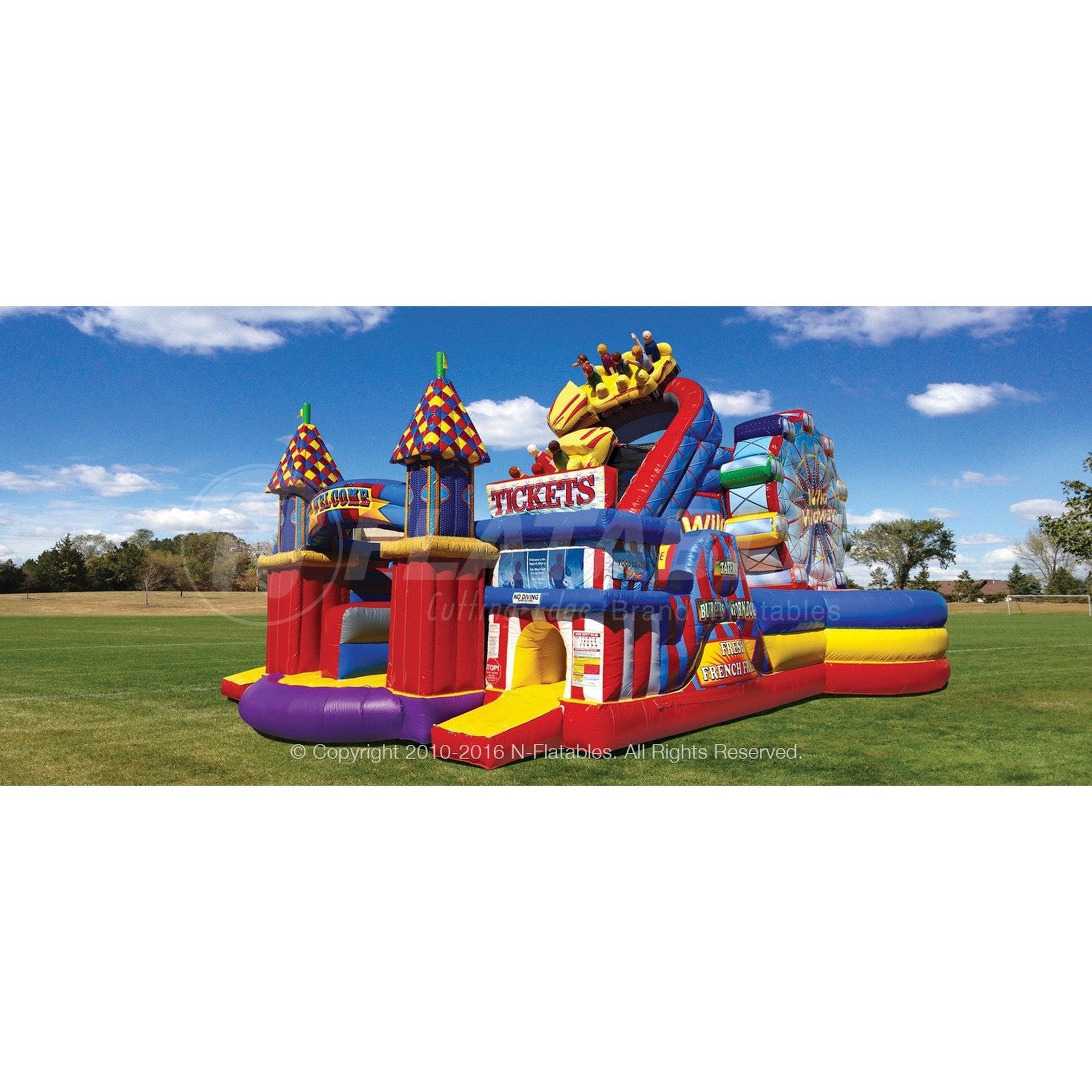 Midway Amusement Park Obstacle Course — Beyond Tent