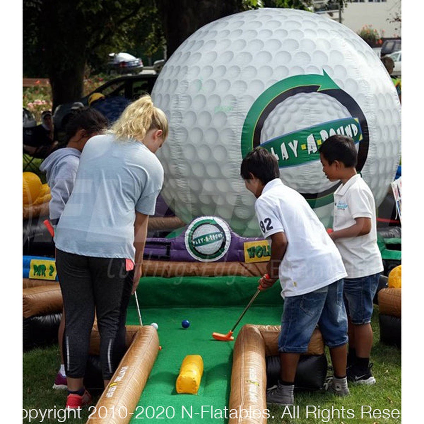Play-A-Round Golf 3-Hole Mini Golf — Beyond Tent