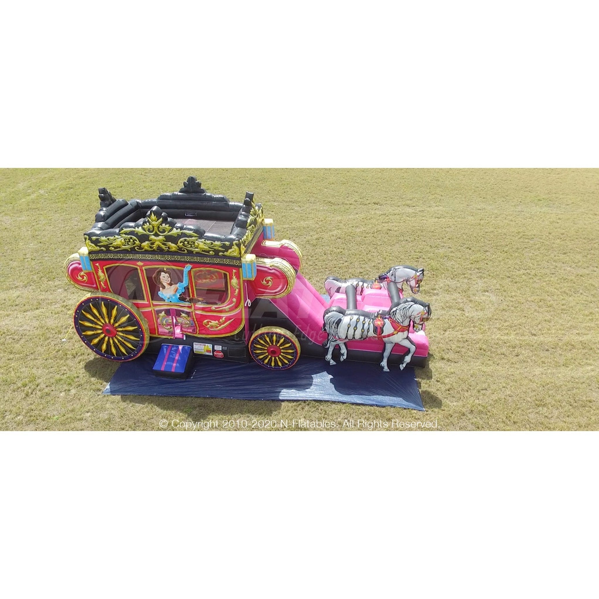Princess Carriage Combo with Horses — Beyond Tent
