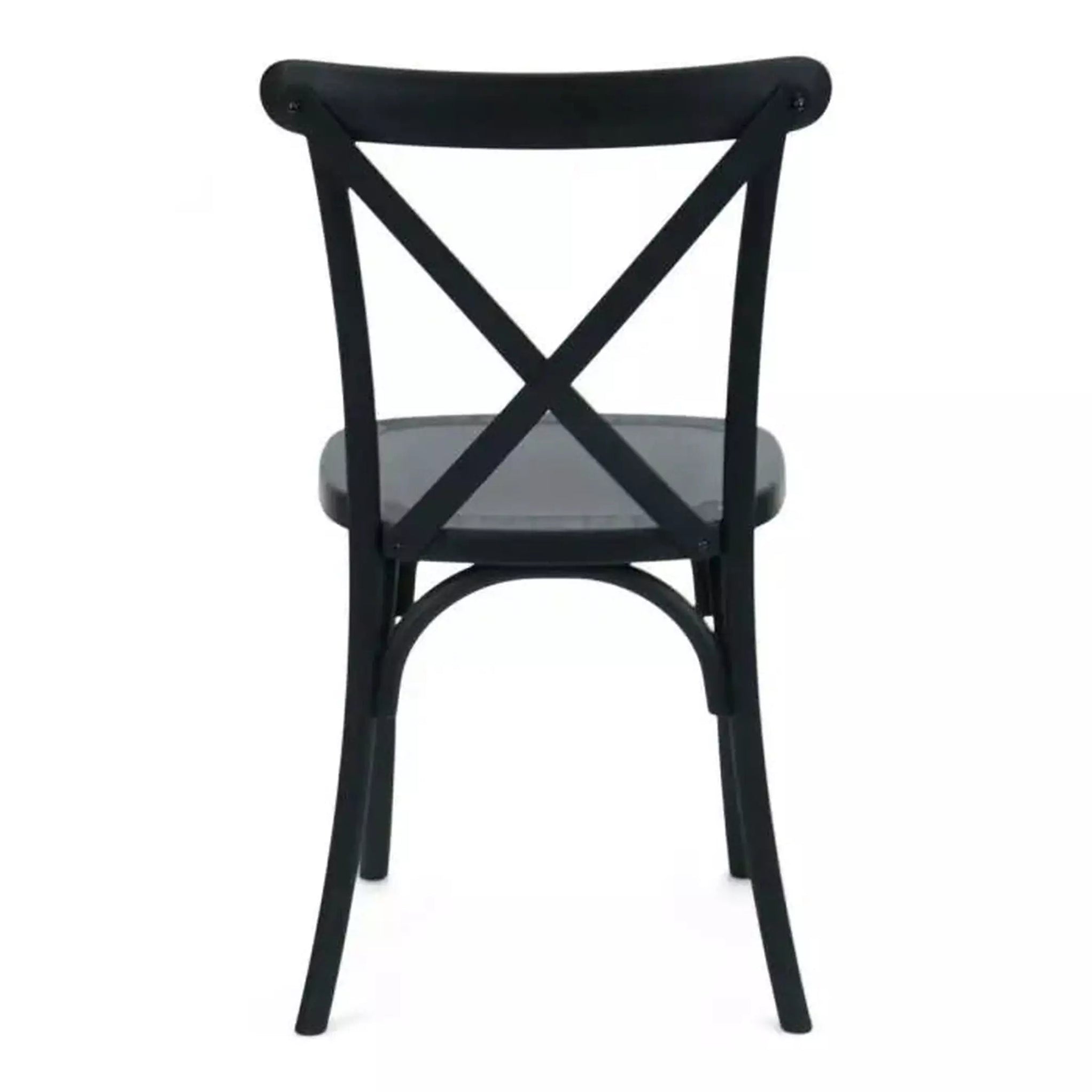 Resin Cross Back Chair — Beyond Tent