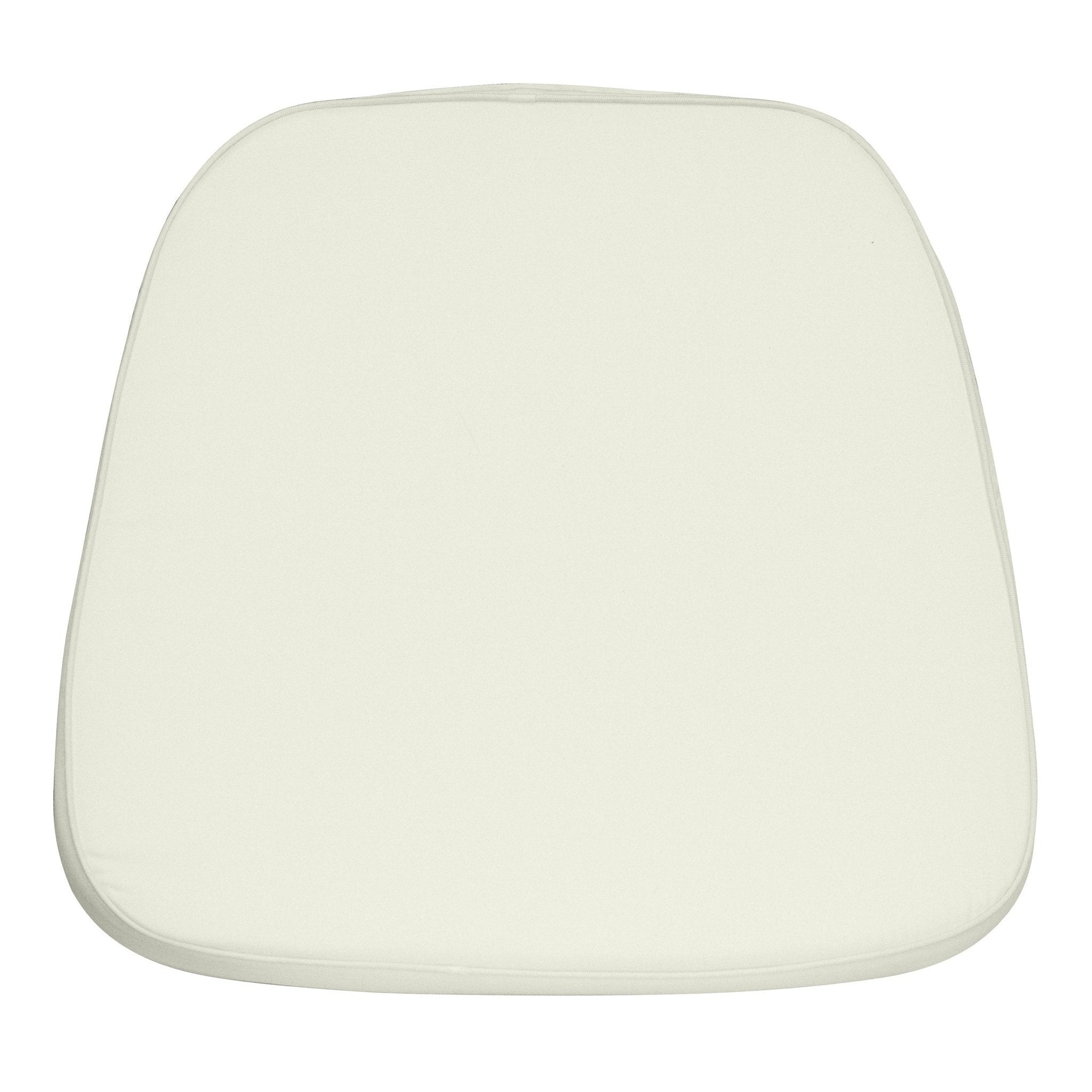 Soft Ivory Fabric Chiavari Chair Cushion — Beyond Tent